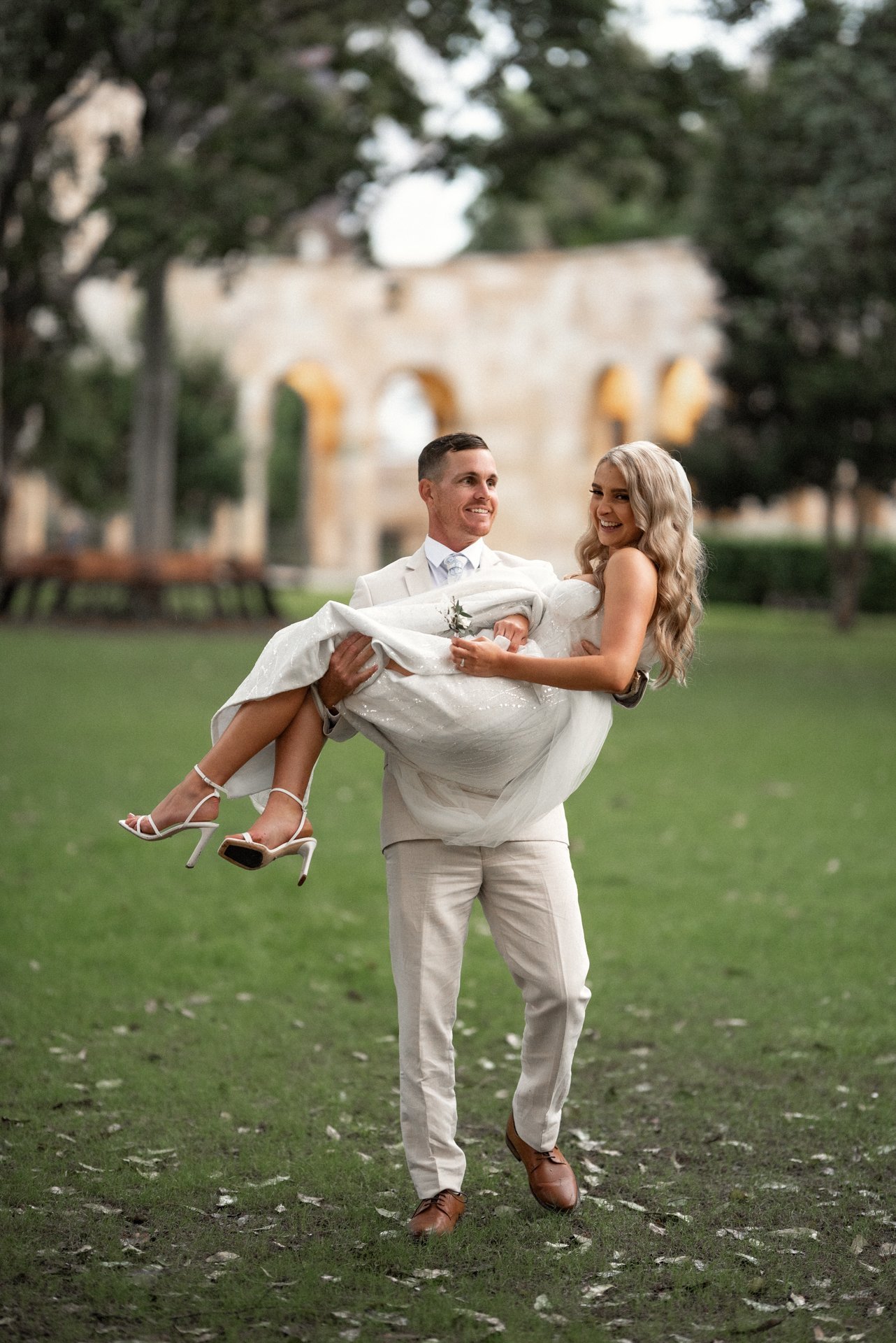 Stephanie & Christopher Wedding Gown Showcase - Pearl Bridal